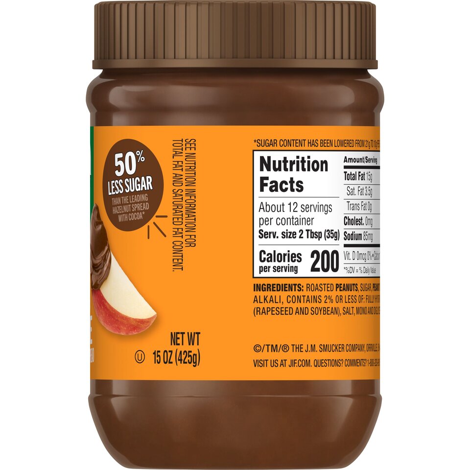 Jif® Peanut Butter & Chocolate Flavored Spread