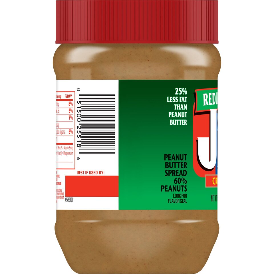 Reduced Fat Creamy Peanut Butter