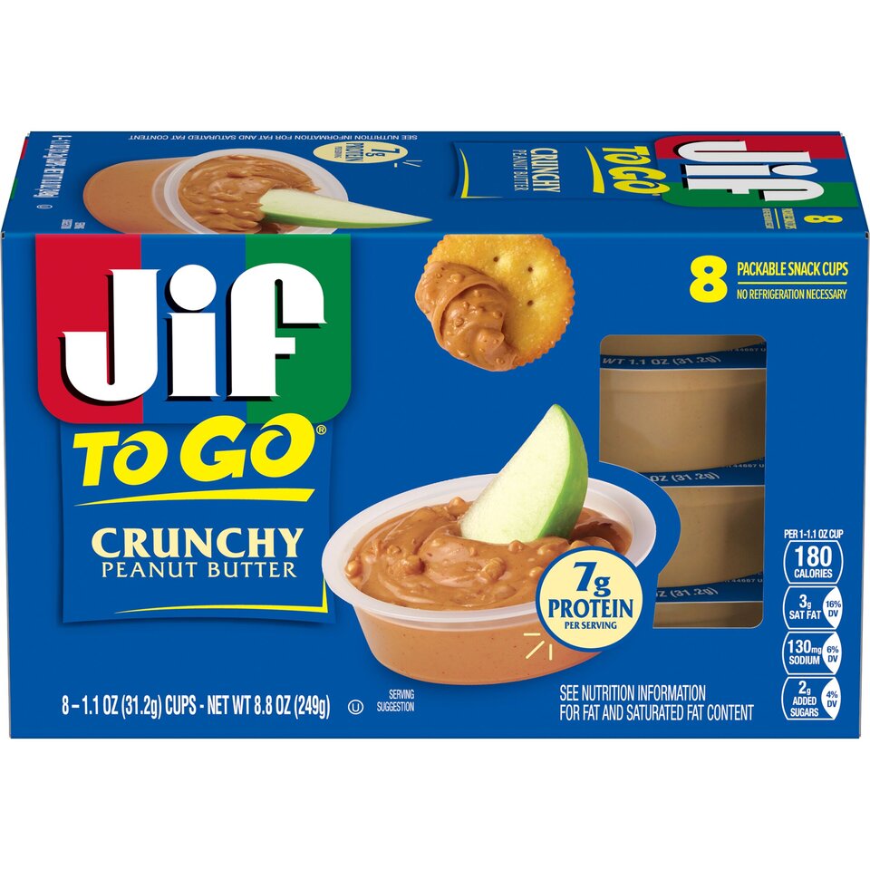 Jif To Go® Crunchy Peanut Butter