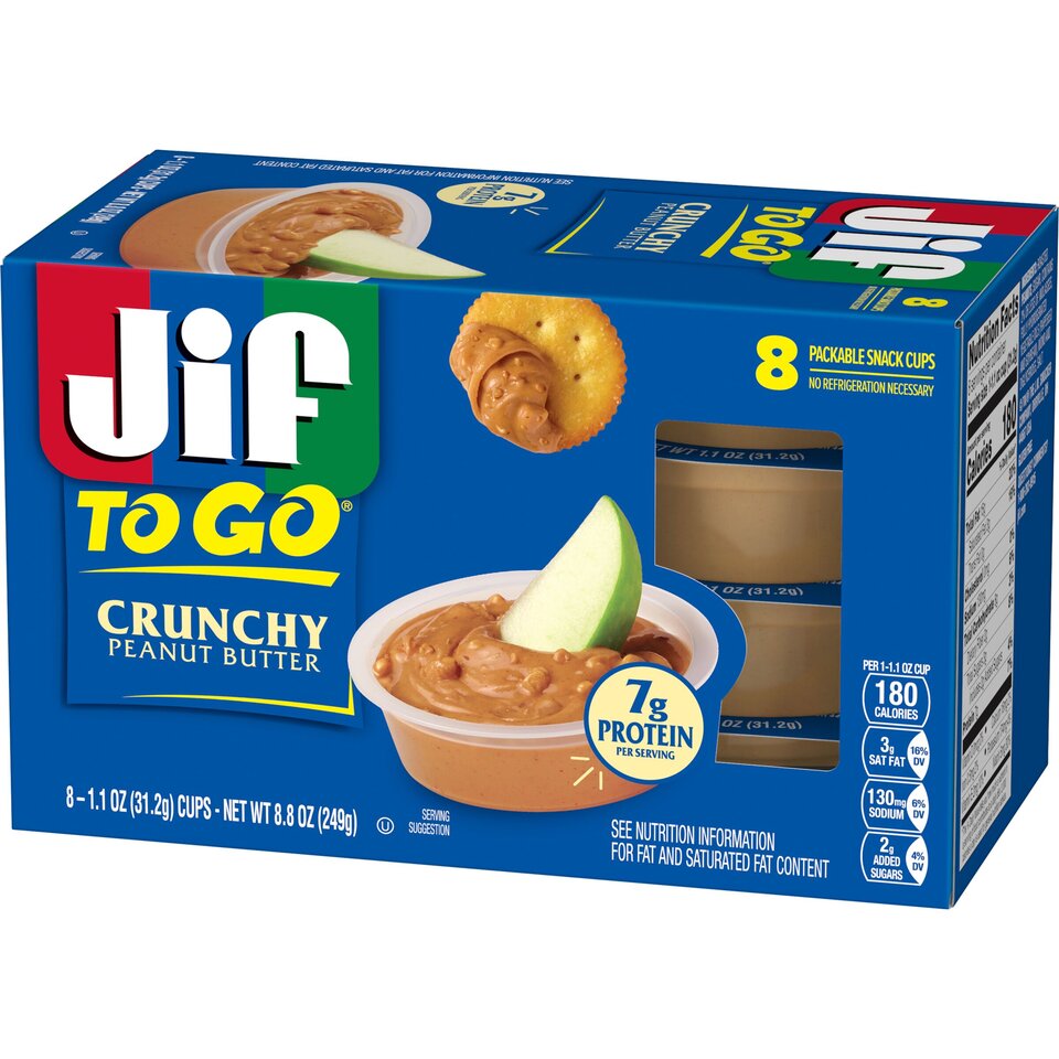 Jif To Go® Crunchy Peanut Butter