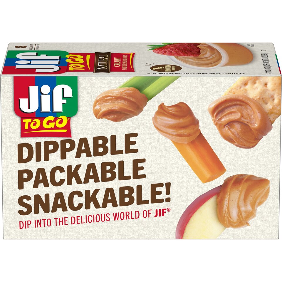 Jif To Go® Natural Creamy Peanut Butter Spread